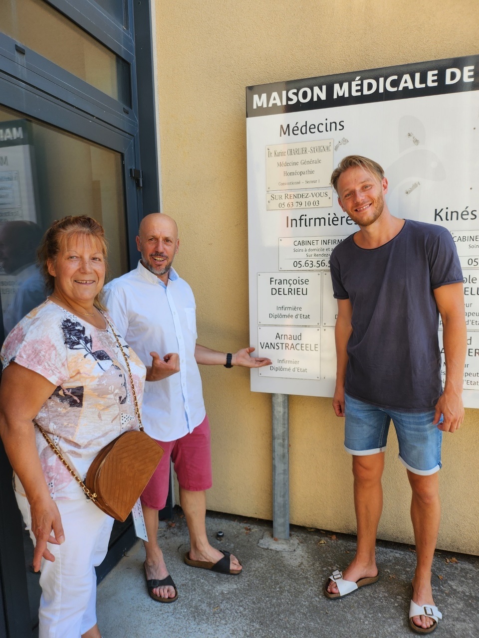 Cabinet infirmier : départ en retraite de Marie-Christel Vaysse.